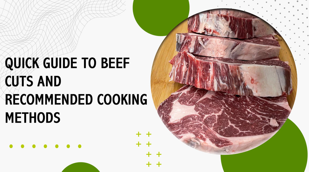 Quick Guide to Beef Cuts and Recommended Cooking Methods